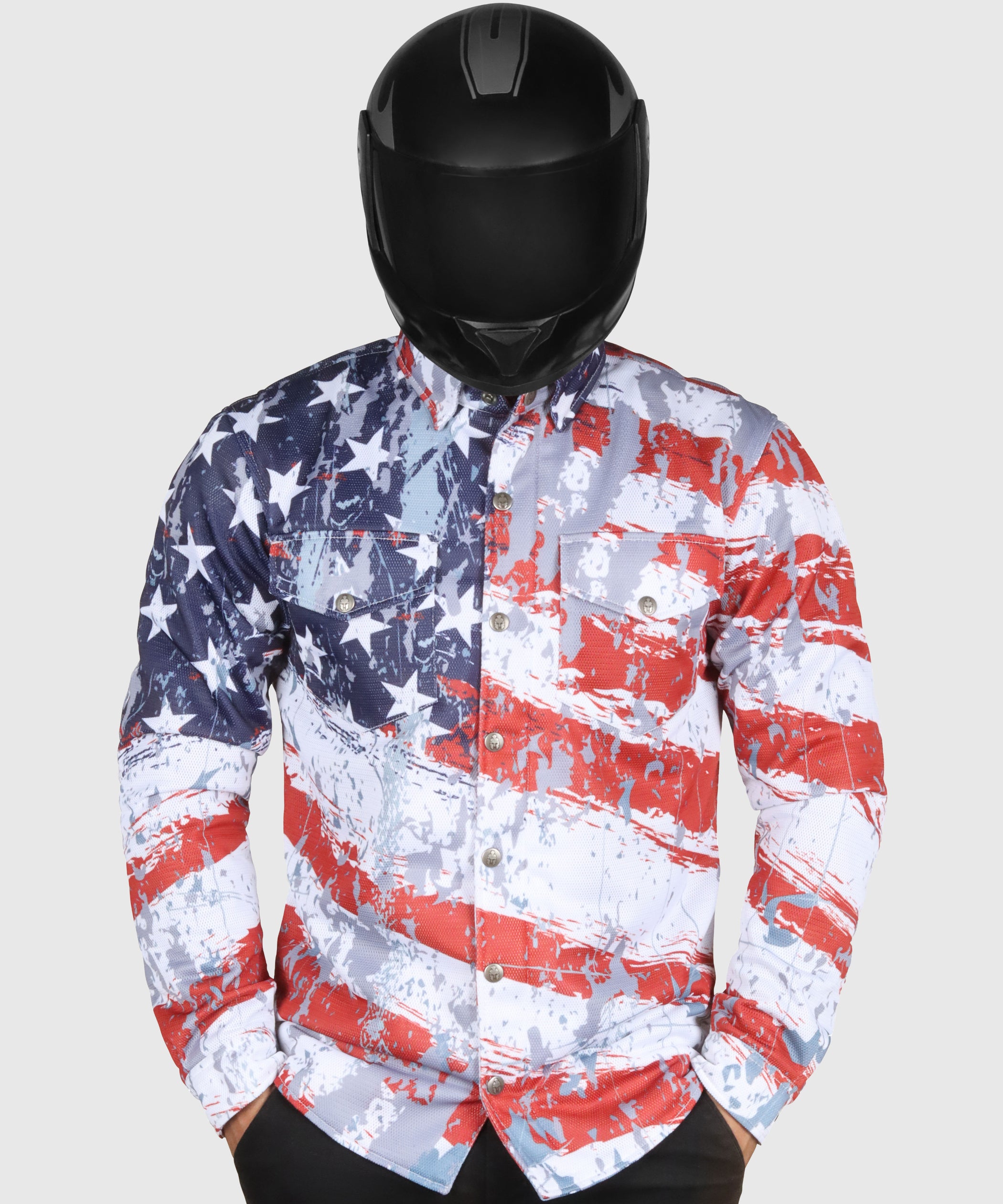 Kevlar Long Sleeve Shirts | Kevlar Clothing – Skull Riderz