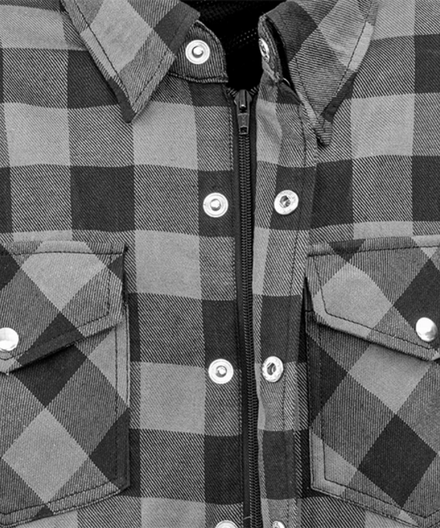 Shop Stylish Road Armor Protective Flannel Motorcycle Riding Shirt ...