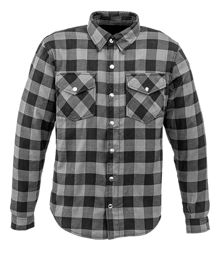 Shop Stylish Road Armor Protective Flannel Motorcycle Riding Shirt ...