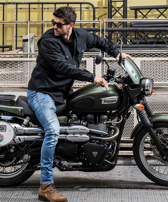 Shop Stylish Road Armor Protective Flannel Motorcycle Riding Shirt ...
