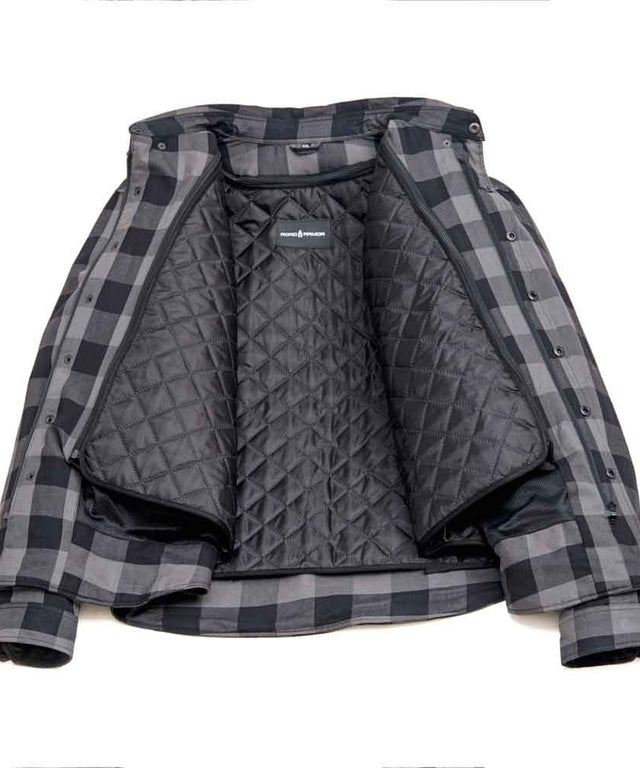 Shop Stylish Road Armor Protective Flannel Motorcycle Riding Shirt ...