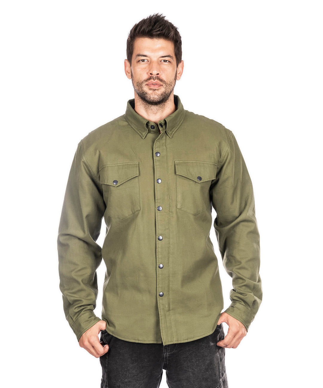 Shop Stylish Road Armor Protective Flannel Motorcycle Riding Shirt ...