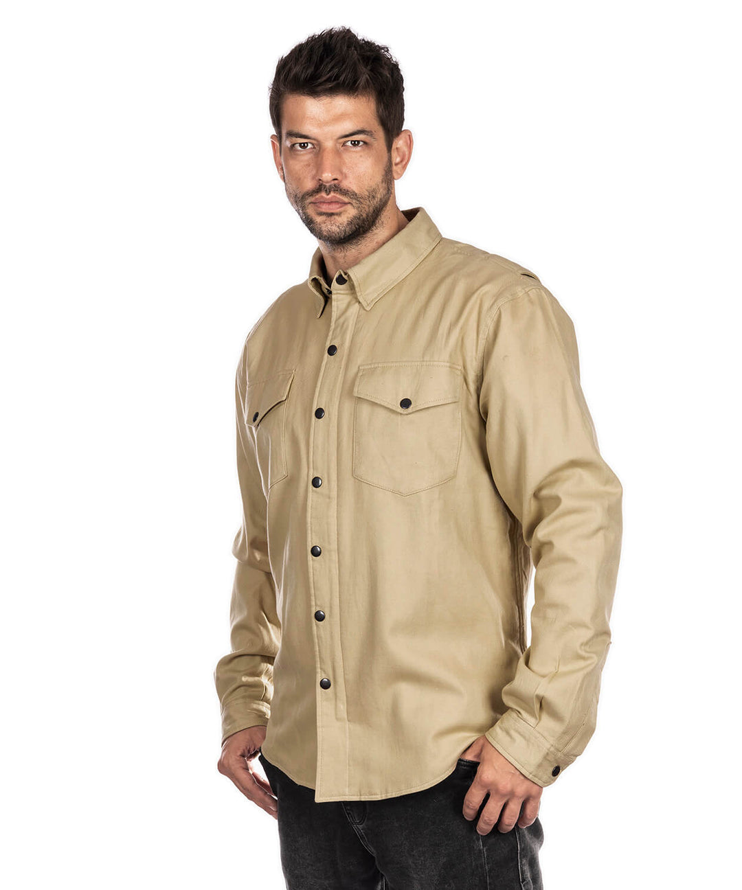 Shop Stylish Road Armor Protective Flannel Motorcycle Riding Shirt ...