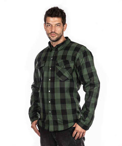 Shop Stylish Road Armor Protective Flannel Motorcycle Riding Shirt ...